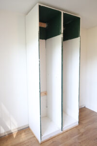 IKEA PAX Hack: How to Turn into Built Ins - Angela Marie Made