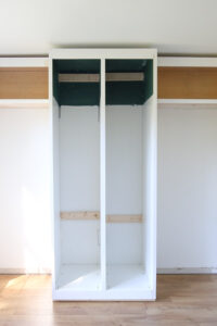 IKEA PAX Hack: How to Turn into Built Ins - Angela Marie Made