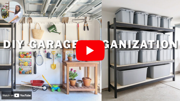 9 Easy DIY Garage Organization & Storage Ideas on a Budget - Angela ...