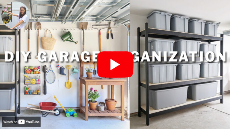9 Easy DIY Garage Organization & Storage Ideas on a Budget - Angela ...