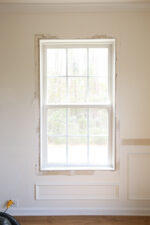 Simple and Quick DIY Window Trim on a Budget - Angela Marie Made