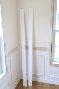 Simple and Quick DIY Window Trim on a Budget - Angela Marie Made