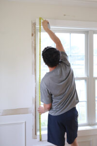 Simple and Quick DIY Window Trim on a Budget - Angela Marie Made