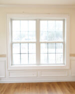 Simple and Quick DIY Window Trim on a Budget - Angela Marie Made