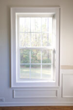 Simple and Quick DIY Window Trim on a Budget - Angela Marie Made