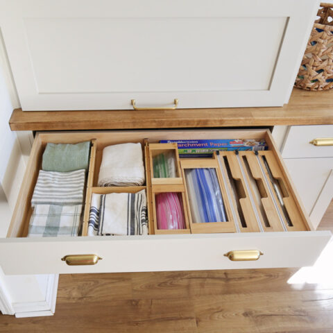 Easy Kitchen Drawer Organizer Ideas - Angela Marie Made