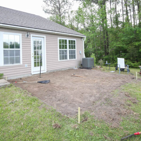 How to Install a DIY Paver Patio the Easy Way! - Angela Marie Made