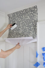 How to Install Peel and Stick Wallpaper the Easy Way - Angela Marie Made