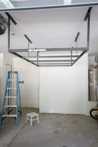 DIY Garage Ceiling Storage and Wall Organization - Angela Marie Made
