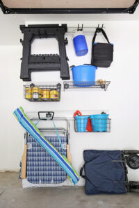 DIY Garage Ceiling Storage and Wall Organization - Angela Marie Made
