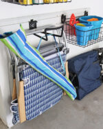 DIY Garage Ceiling Storage and Wall Organization - Angela Marie Made