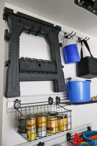 DIY Garage Ceiling Storage and Wall Organization - Angela Marie Made
