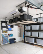 DIY Garage Ceiling Storage and Wall Organization - Angela Marie Made