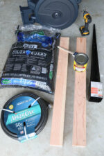 Easy DIY Hose Stand and Hose Upgrades - Angela Marie Made