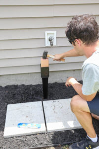 Easy DIY Hose Stand and Hose Upgrades - Angela Marie Made