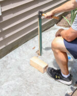 Easy DIY Hose Stand and Hose Upgrades - Angela Marie Made