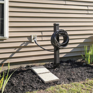 Easy DIY Hose Stand and Hose Upgrades - Angela Marie Made