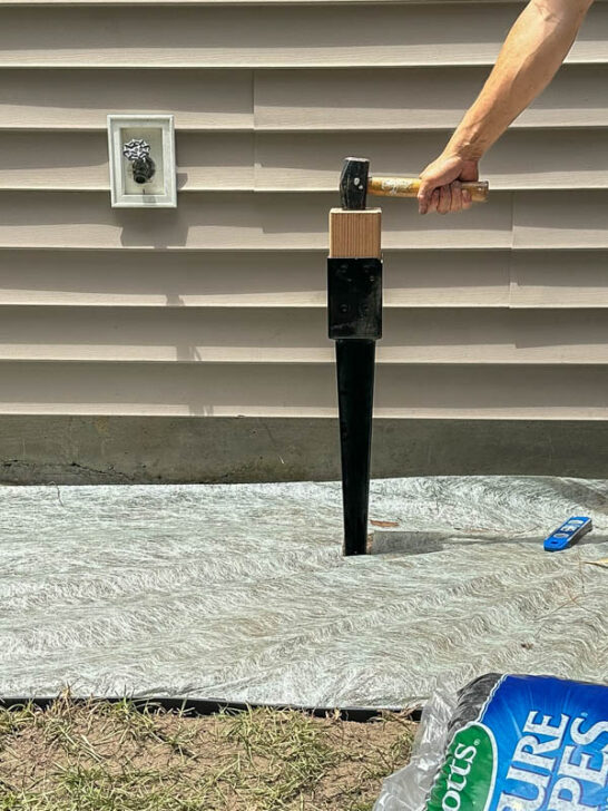 Easy DIY Hose Stand and Hose Upgrades - Angela Marie Made
