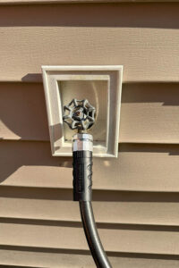 Easy DIY Hose Stand and Hose Upgrades - Angela Marie Made