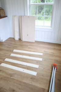 How to Build a DIY Refrigerator Cabinet Built In - Angela Marie Made