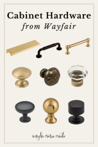 A Guide for How to Choose Kitchen Cabinet Hardware - Angela Marie Made