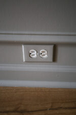 The Easiest Way to Update and Hide a Wall Outlet - Angela Marie Made
