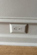 The Easiest Way to Update and Hide a Wall Outlet - Angela Marie Made