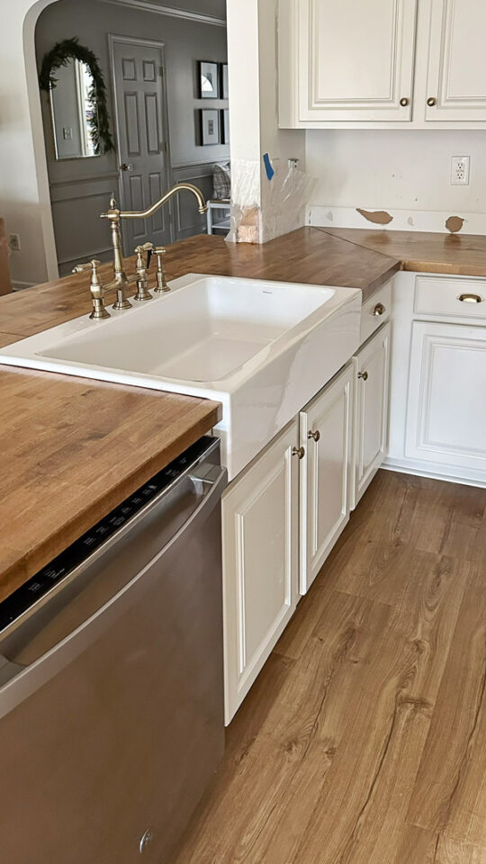 Kitchen Progress: Removing a Two Tiered Kitchen Island Countertop ...