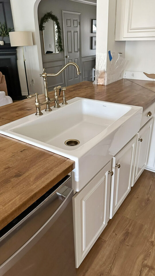 Kitchen Progress: Removing a Two Tiered Kitchen Island Countertop ...