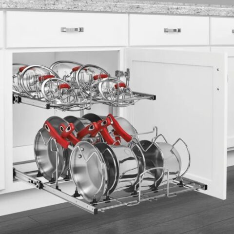 7 Pull Out Organizers for Kitchen Cabinets - Angela Marie Made