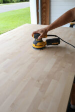 How to Finish and Seal Butcher Block Countertops - Angela Marie Made