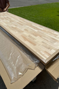 How to Finish and Seal Butcher Block Countertops - Angela Marie Made