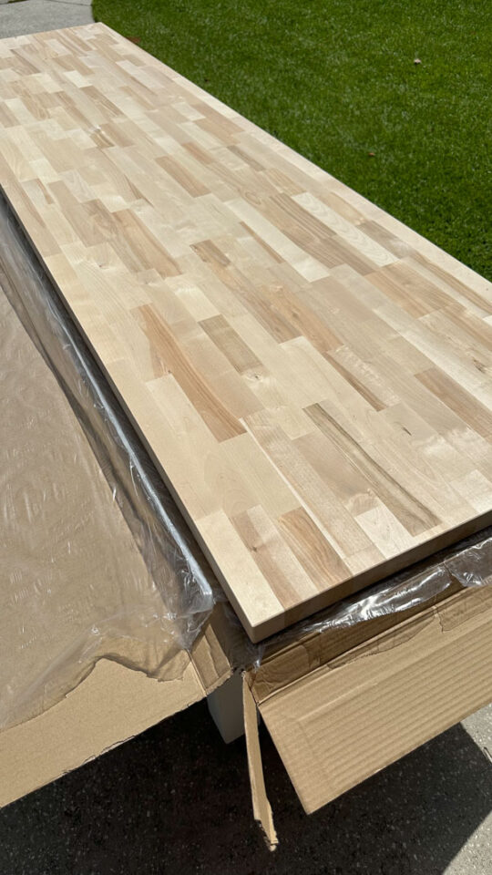 How to Finish and Seal Butcher Block Countertops - Angela Marie Made