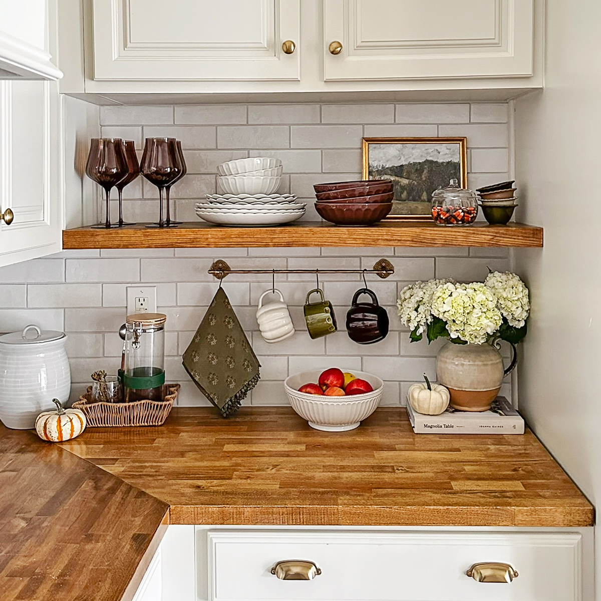 Kitchen Fall Shelf - Angela Marie Made