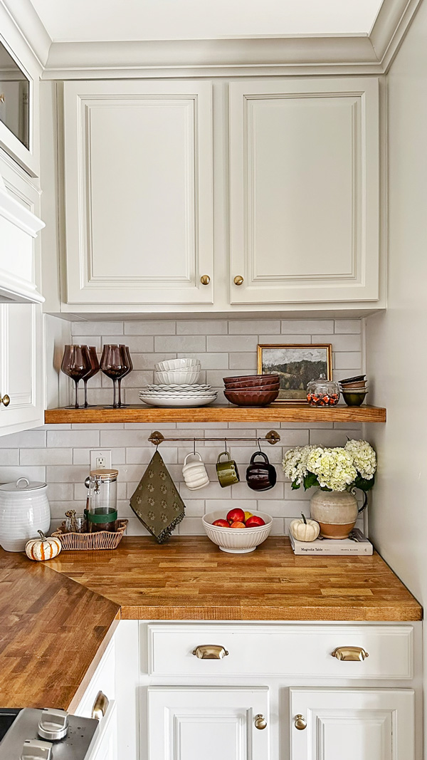 Kitchen Fall Shelf - Angela Marie Made